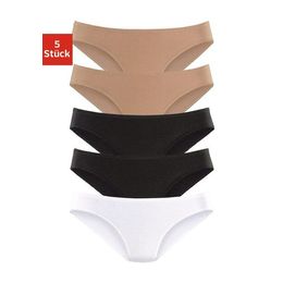PETITE FLEUR BY LASCANA Bikinislip mehrfarbig Gr. 48/50. K&ouml;rpernah. Nachhaltig.