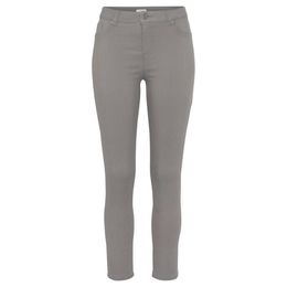 Lascana 7/8-Jeggings 'aus weichem Stretch-Denim' grau Gr. 42 f&uuml;r Damen. Figurbetont. Nachhaltig.