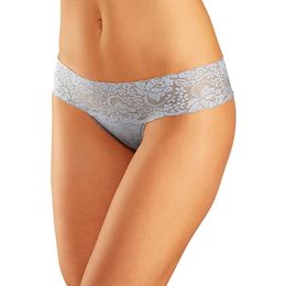 VIVANCE BY LASCANA Brasilslip mehrfarbig Gr. 48/50 f&uuml;r Damen. Mit Spitze. Bequem. Nachhaltig.