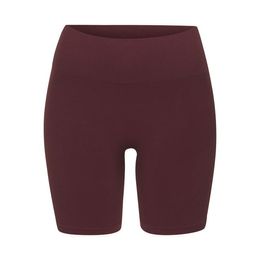 Lascana Funktionsshorts 'Po Push Up' rot Gr. M (40/42) f&uuml;r Damen. Mit Logodruck. Figurbetont