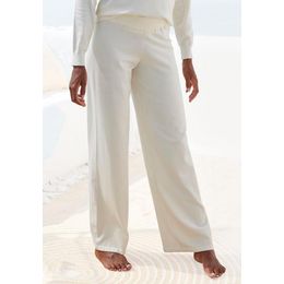 Lascana Strickhose cream Gr. 32/34 f&uuml;r Damen. Bequem