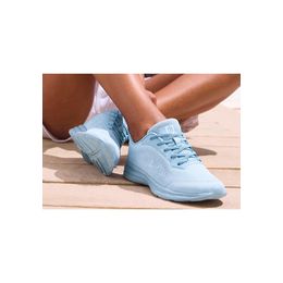 ELBSAND Sneaker 'Freizeitschuh, Halbschuh, Turnschuh' blau Gr. 44 f&uuml;r Damen. Mit Logoschriftzug