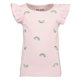 T-Shirt Blue Seven, M&auml;dchen, Gr. 110, rosa, Shirts T-Shirt