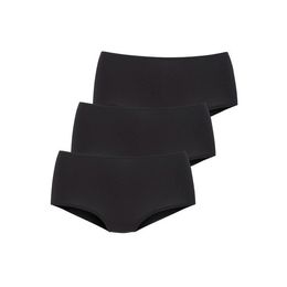 Lascana Panty 'aus hochwertiger Modal-Qualit&auml;t' schwarz Gr. 40/42 f&uuml;r Damen. K&ouml;rpernah. Nachhaltig.