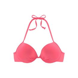 Buffalo Push-Up-Bikini-Top 'Happy' pink Gr. 40 Cup C. Mit B&uuml;gel