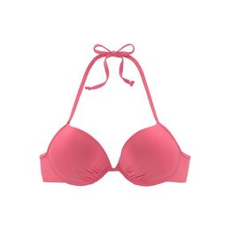 Buffalo Push-Up-Bikini-Top 'Happy' pink Gr. 42 Cup B. Mit B&uuml;gel