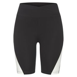 active by Lascana LASCANA ACTIVE Radlerhose mehrfarbig Gr. XS (32/34) f&uuml;r Damen. Mit Logodruck. Figurbetont. Nachhaltig.