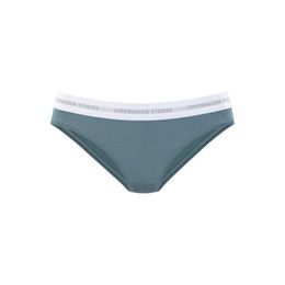 Copenhagen Studios Bikinislip teal Gr. XL (42). Mit Logobund. K&ouml;rpernah. Nachhaltig.