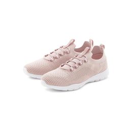 VIVANCE BY LASCANA Sneaker 'Freizeitschuh, Halbschuh, Turnschuhe, Slip-On-Sneaker,' pink Gr. 35 f&uuml;r Damen