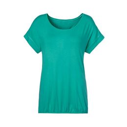 Vivance Kurzarmshirt gr&uuml;n Gr. 32/34 f&uuml;r Damen. Mit Rundhals. Basic
