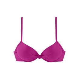 s.Oliver B&uuml;gel-Bikini-Top 'Spain' pink Gr. 42 Cup B. Mit B&uuml;gel