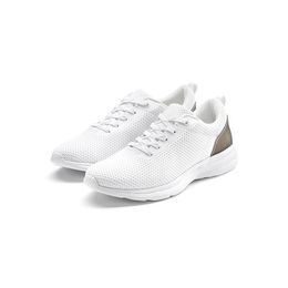 Lascana Sneaker 'Turnschuhe,' wei&szlig; Gr. 35 f&uuml;r Damen