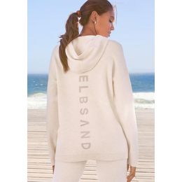 ELBSAND Hoodie mehrfarbig Gr. 32/34 f&uuml;r Damen. Mit Logostickerei. Nachhaltig.