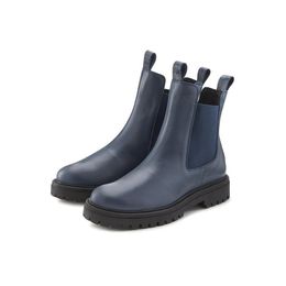 ELBSAND Stiefelette 'Chelseaboots, Schlupfstiefel, Bikerboots, Sommerstiefelette' blau Gr. 40 f&uuml;r Damen