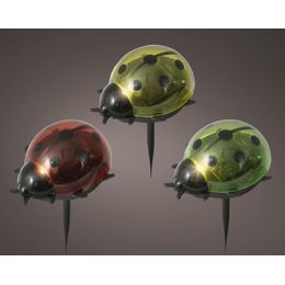 SONSTIGE Gartenstecker SOLAR LADYBUG