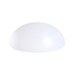 Inkazen LED-Solarleuchte in Wei&szlig; - (H)10 cm - &Oslash; 30 cm - 13% | Aussenbeleuchtung