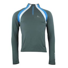 Peak Mountain Funktionsshirt "Cranium" in Grau - 64% | Gr&ouml;&szlig;e XXL | Herren-sportshirts