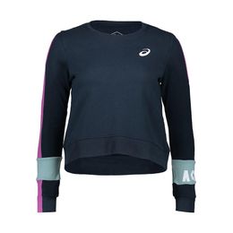 asics Sweatshirt in Dunkelblau - 55% | Gr&ouml;&szlig;e S | Damen-sweatshirts-jacken