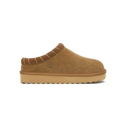 Timberland Leder-Slipper in Hellbraun - 60% | Gr&ouml;&szlig;e 39 | Damen-schuhe-halbschuhe