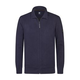PETROL INDUSTRIES Sweatjacke in Dunkelblau - 55% | Gr&ouml;&szlig;e L | Herren-sweatshirts-jacken