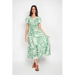 William de Faye Kleid in Mint/ Wei&szlig; - 78% | Gr&ouml;&szlig;e 36 | Damen-kleider