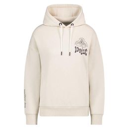 Sublevel Hoodie in Creme - 68% | Gr&ouml;&szlig;e L | Damen-sweatshirts-jacken