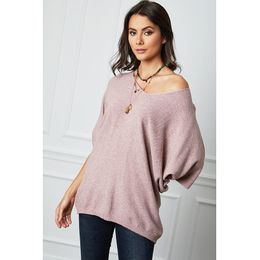 So Cachemire Pullover "Dalor" in Ros&eacute; - 76% | Damen-pullover-cardigans