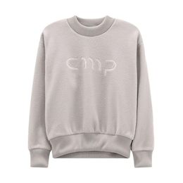 CMP Fleece-Sweatshirt in Grau - 48% | Gr&ouml;&szlig;e M | Damen-sweatshirts-jacken