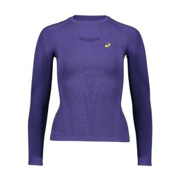 asics Lauflongsleeve in Lila - 58% | Gr&ouml;&szlig;e L | Damen-outdoor-tops-shirts