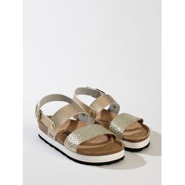 BACKSUN Sandalen "Gaias" in Gold - 61% | Gr&ouml;&szlig;e 42 | Damen-sandalen