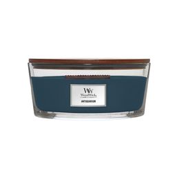 WoodWick Duftkerze "Antiquarium'' in Petrol - 453,6 g - 13% | Kerzen-vasen
