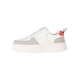GAP Sneakers "Paradise" in Wei&szlig;/ Beige/ Orange - 66% | Gr&ouml;&szlig;e 31 | Kindersneakers
