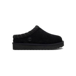 Timberland Leder-Slipper in Schwarz - 59% | Gr&ouml;&szlig;e 41 | Damen-schuhe-halbschuhe