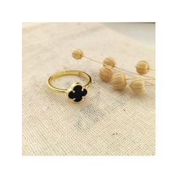 Miu Silver Vergold. Ring mit Edelsteinen - 53% | Gr&ouml;&szlig;e 54 | Schmuck