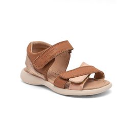 bisgaard Leder-Sandalen in Hellbraun/ Rosa - 57% | Gr&ouml;&szlig;e 36 | Kindersandalen