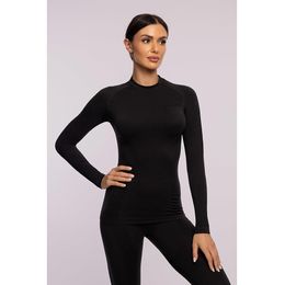 Spaio Thermolongsleeve "Play" in Schwarz - 73% | Gr&ouml;&szlig;e S | Damen-outdoor-tops-shirts