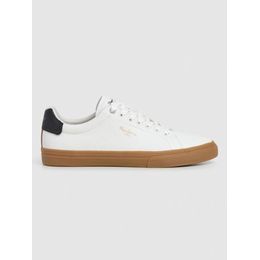 Pepe Jeans Footwear Sneakers "Kenton Base" in Wei&szlig;/ Dunkelblau - 51% | Gr&ouml;&szlig;e 45 | Herrensneakers