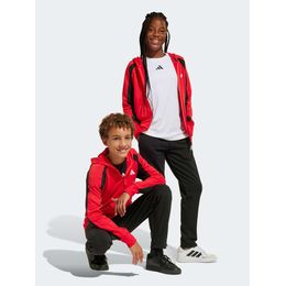 Adidas Trainingsanzug in Rot/ Schwarz - 36% | Gr&ouml;&szlig;e 164 | Kinder-outdoor-jacken