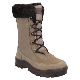 CMP Leder-Winterstiefel "Rowenna" in Beige - 54% | Gr&ouml;&szlig;e 37 | Damen-stiefel