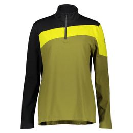 Killtec Funktionslongsleeve "KSW 259" in Gelb/ Schwarz - 63% | Gr&ouml;&szlig;e S | Herren-sportshirts