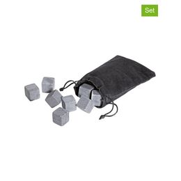 Cilio 9er-Set: K&uuml;hlsteine "Cool Rocks" in Grau - (L)2 x (B)2 cm - 16% | Gedeckter-tisch