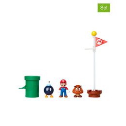 Nintendo 5er-Set "Nintendo Acorn Plains Diorama" - ab 3 Jahren - 28% | Spielfiguren