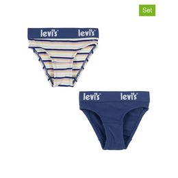Levi's Kids 2er-Set: Slips in Blau - 35% | Gr&ouml;&szlig;e 140-158 | Kinder-waesche