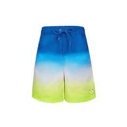Peek U Badeshorts "Firth" in Blau/ Gr&uuml;n/ Wei&szlig; - 51% | Gr&ouml;&szlig;e 92 | Kinder-bademode