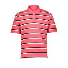 Gant Poloshurt in Rot/ Wei&szlig;/ Schwarz - 60% | Gr&ouml;&szlig;e XL | Herren-plussize