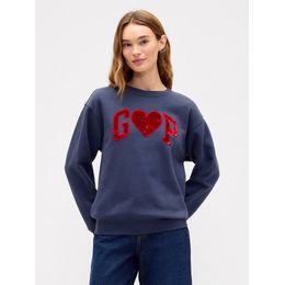 GAP Sweatshirt in Dunkelblau - 36% | Gr&ouml;&szlig;e L | Damen-sweatshirts-jacken