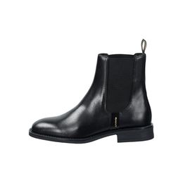Gant Footwear Leder-Chelsea-Boots "Fayy" in Schwarz - 38% | Gr&ouml;&szlig;e 38 | Stiefeletten