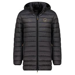 Geographical Norway Steppmantel "Amigomap" in Schwarz - 62% | Gr&ouml;&szlig;e L | Babyjacken