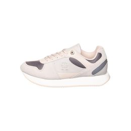 Tommy Hilfiger Shoes Leder-Sneakers in Grau/ Rosa - 68% | Gr&ouml;&szlig;e 38 | Damen-sneakers