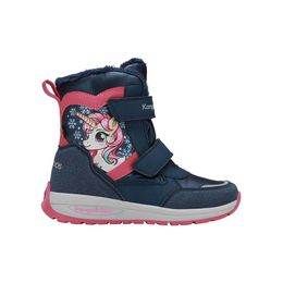 Kangaroos Winterstiefel "K-PE Calum V RTX SL" in Dunkelblau/ Pink - 56% | Gr&ouml;&szlig;e 31 | Kinderstiefel